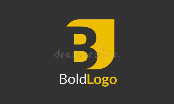 The Bold Logo stock vector. Illustration of diagram - 327881186