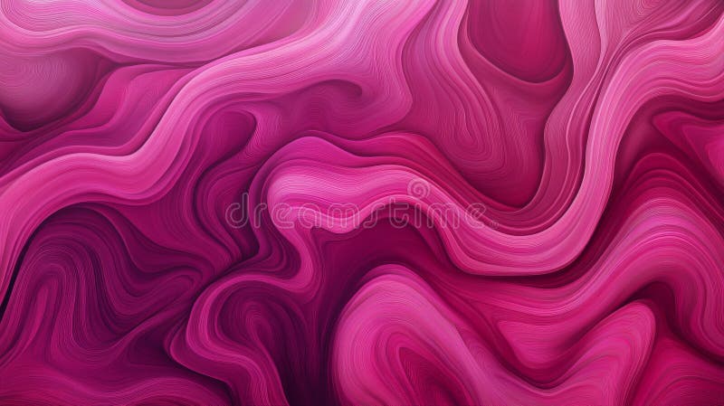 A Bold Magenta Abstract Pattern with Organic, Amoeba-like Forms. the ...