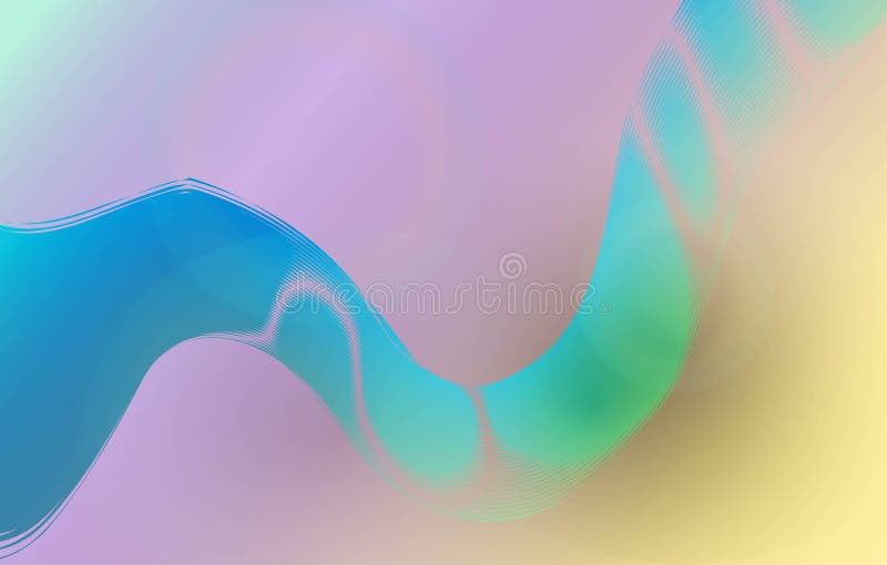 Bold Minimalist Background with Soft Gradient Colors Stock Illustration ...