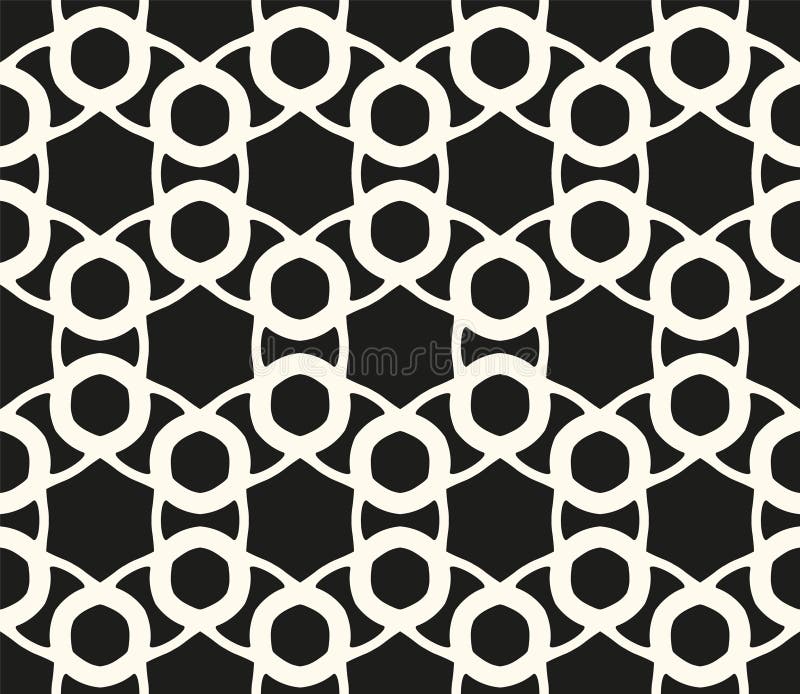 Bold Minimalistic Seamless Pattern. Repeating Geometric Shapes Stock ...