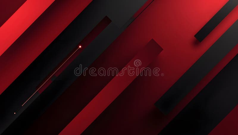 Bold Modern Abstract Background with Black and Red Tones and Geometric ...