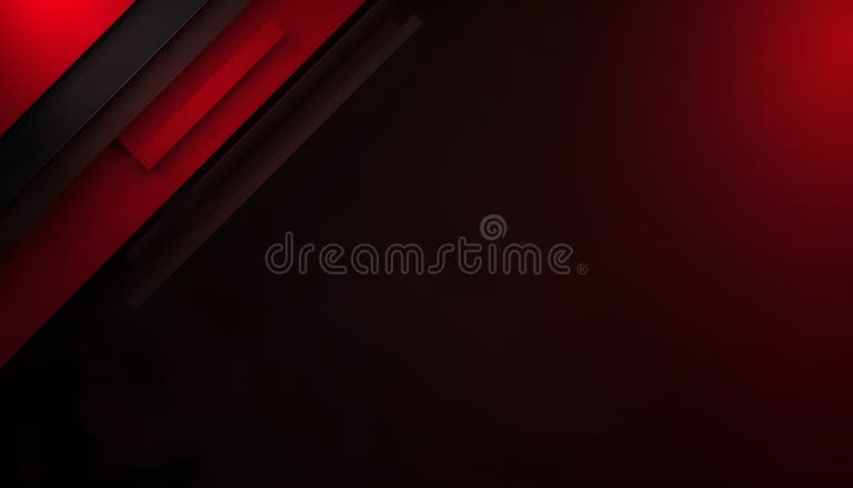 Bold Modern Black and Red Abstract Geometric Background with Stripes ...