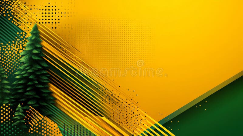 Bold and Modern Christmas Tree with Sharp Diagonal Lines and a Striking ...