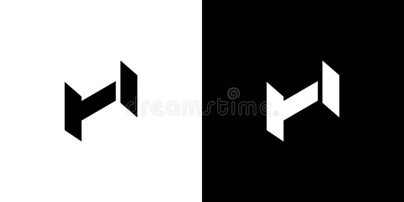 Simple H logo design stock vector. Illustration of unique - 259911663
