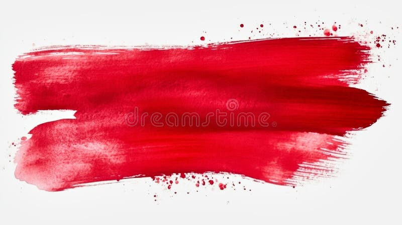Bold and Modern Red Brushstroke Texture with Expressive Layers and Deep ...