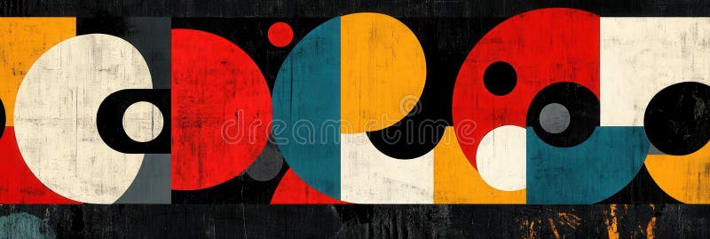 Bold Modern Typography with Oversized Abstract Text in Vibrant Colors ...