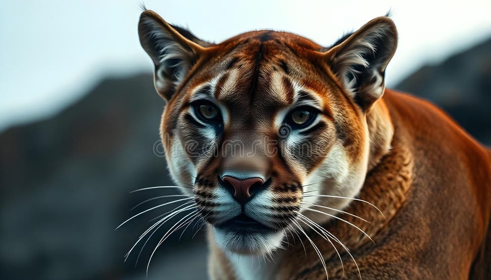 Bold Mountain Lion Stock Illustrations – 400 Bold Mountain Lion Stock ...