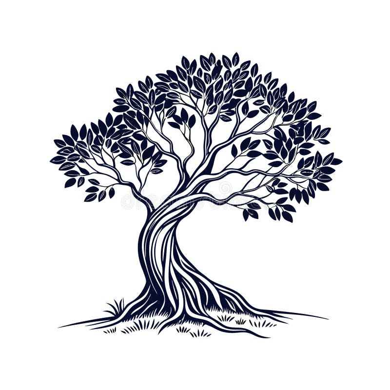 Banyan Tree Outline Stock Illustrations – 154 Banyan Tree Outline Stock ...