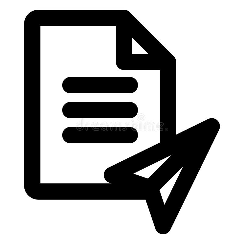 Bold Outline Vector Icon Which Can Be Easily Modified Do Edit Stock ...