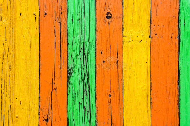 Bold paint colors on wood stock photo. Image of grungy - 86675322