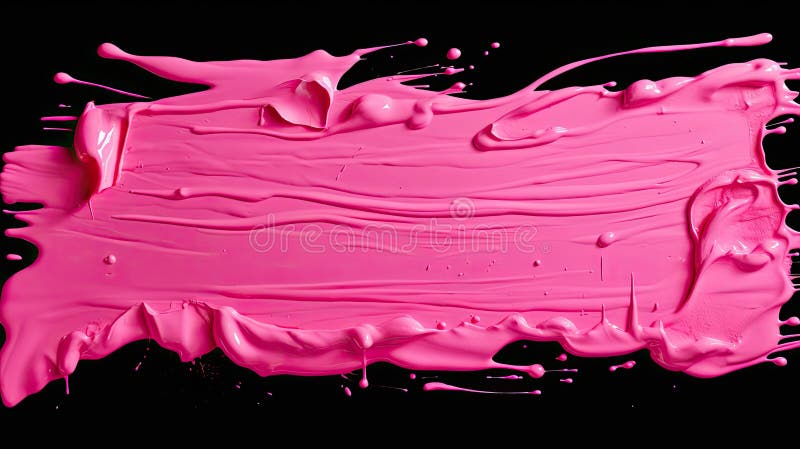 Bold paint stroke pink stock illustration. Illustration of pink - 324750397