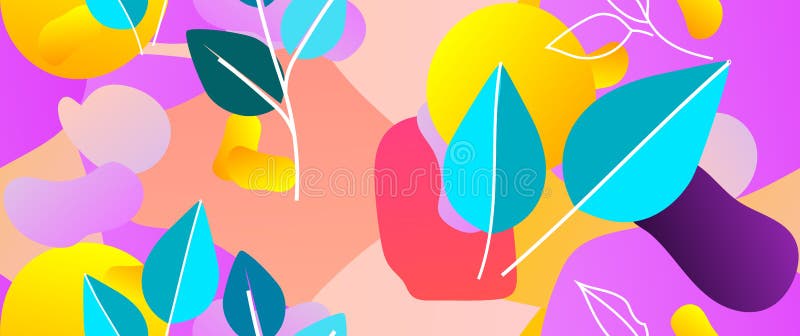 Bold Pattern Tropical Leaf Jungle Modern Motif Stock Vector ...