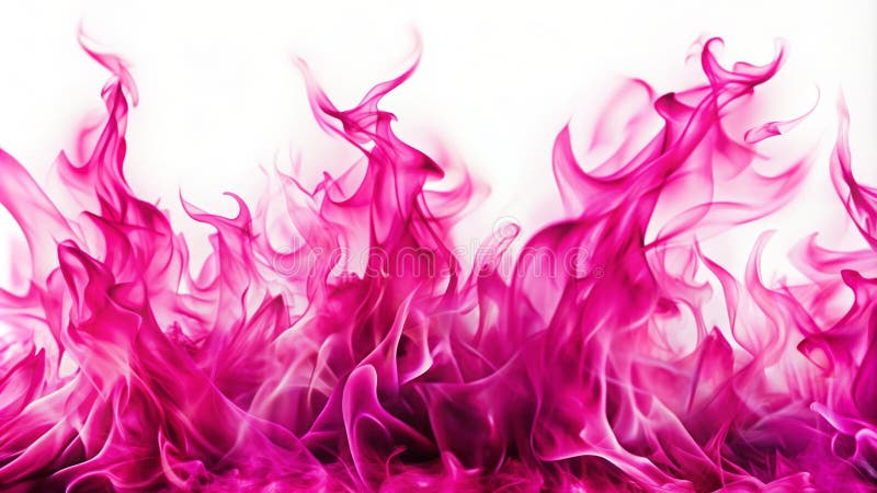 Bold Pink Flames PNG Vibrant Design Element for Graphics Posters and ...