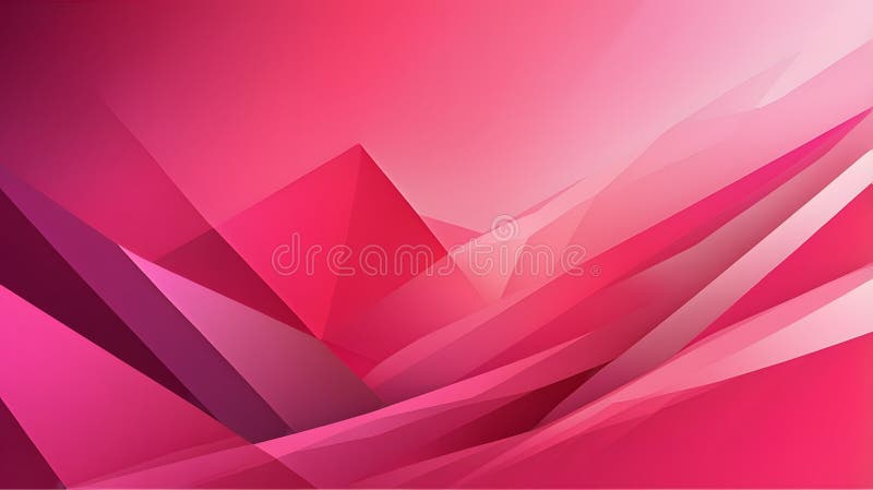 Bold Pink-red Gradient Featuring Semi-transparent Geometric Patterns ...