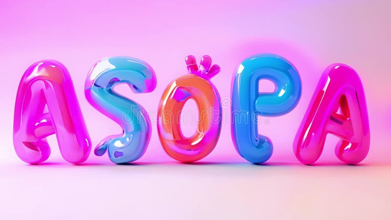 The Bold and Plump Forms of these 3D Bubble Letters Make Them Perfect ...