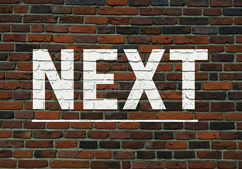 Bold Poster Art for Personal Growth and Next Step Inspiration Stock ...