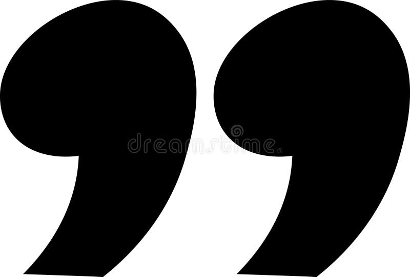 Large Bold Quotation Marks Stock Illustrations – 16 Large Bold ...