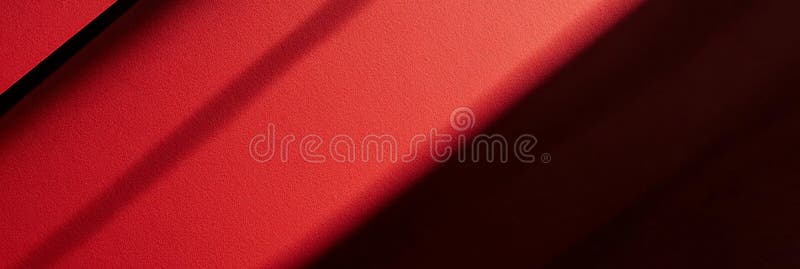 Bold Red Abstract Texture with Dynamic Shadows Creating Depth and ...