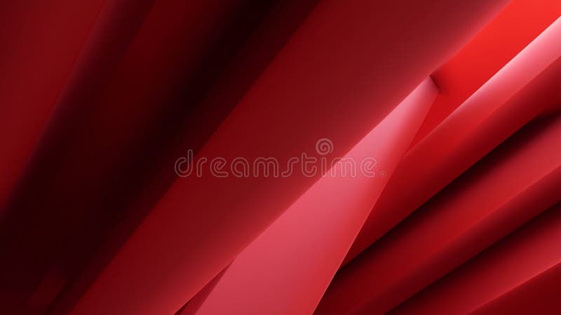 Bold Red Architectural Design Captures Dynamic Angles and Textures ...