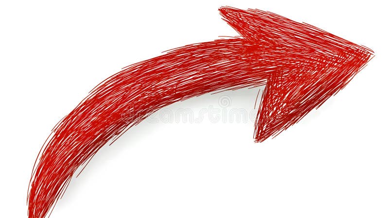 Bold Red Arrow Pointing Right Design Stock Photos - Free & Royalty-Free ...