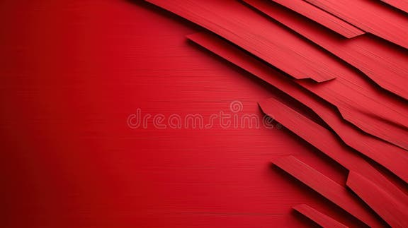 Abstract Red Wall Design with Layered Textures and Lines Stock ...