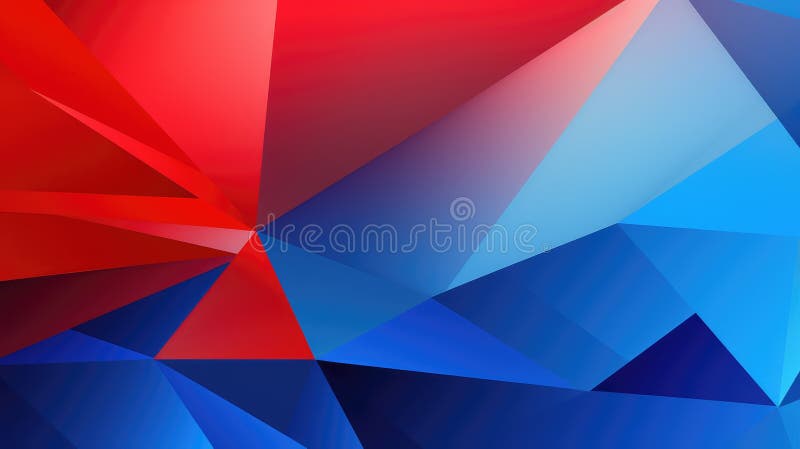 Bold red and blue template stock illustration. Illustration of ...