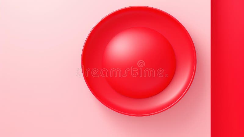 A Bold Red Circle Frame Enhances Your Design, Adding a Vibrant Touch ...