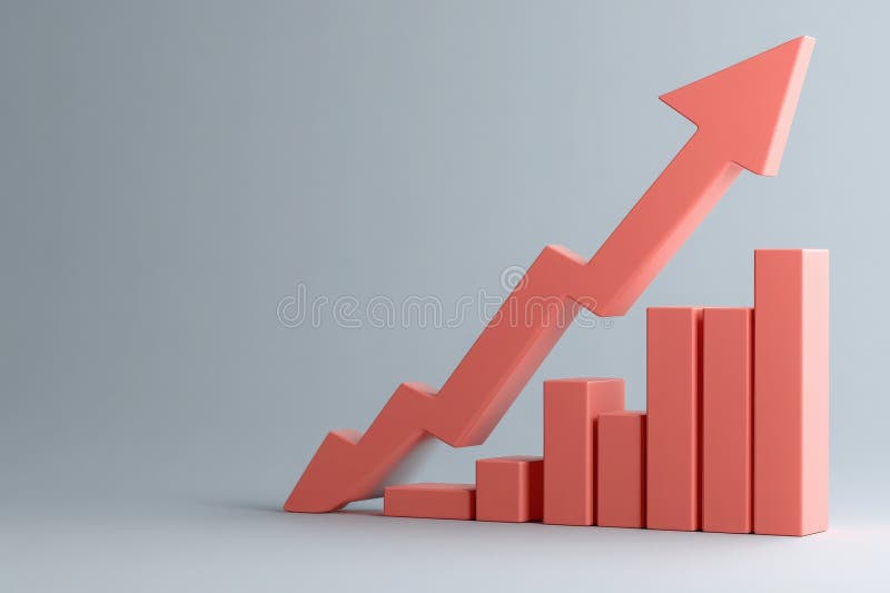 A Striking Red Downward Arrow Symbolizes a Market Crash Impacting ...