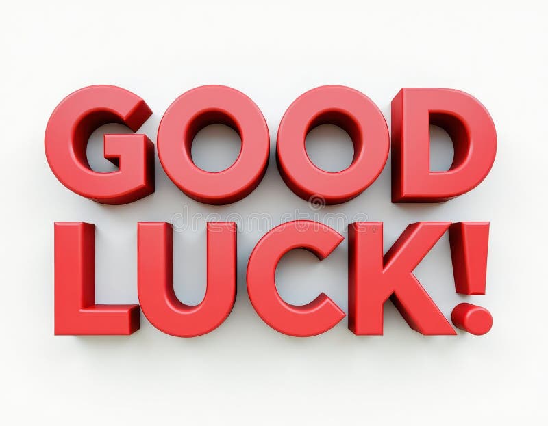 Good Luck Text Colorful Background Stock Illustrations – 509 Good Luck ...