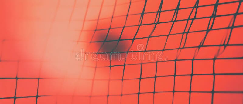 Bold Red Grid Paper Backdrop Features Black Lines and an Empty Central ...