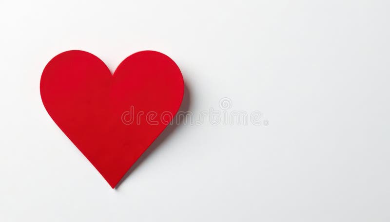 Bold Red Heart Shape on Seamless White Texture, Stock, Design, Element ...