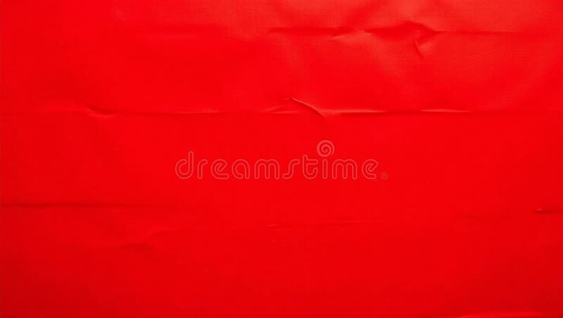 Bold Red Surface Stretched with Silent, Mysterious Hidden Expressions ...