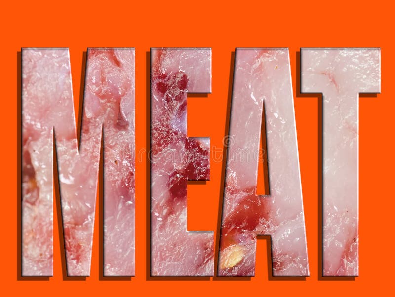 Bold Representation of Fresh Meat with Vibrant Background Showcasing ...