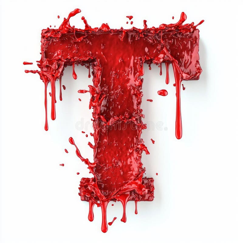 Blood Letters T Stock Photos - Free & Royalty-Free Stock Photos from ...