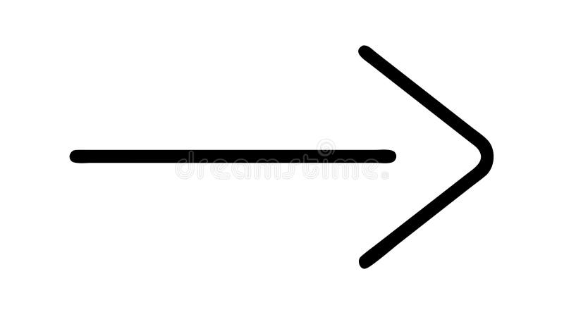 Bold Red Right Arrow Icon Isolated Stock Vector - Illustration of bold ...