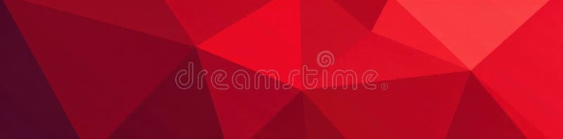 Bold Scarlet Geometric Wallpaper, Sharp Angular Design, Texture ...