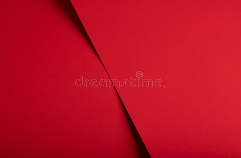 Bold Scarlet Red Paper Background Deep Matte Texture Overlapping Folds ...