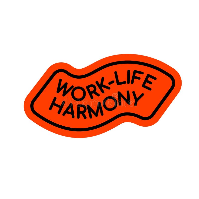 Work Life Harmony Stock Illustrations – 3,833 Work Life Harmony Stock ...