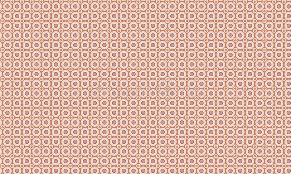 Vibrant Concentric Circles Pattern Background Stock Illustration ...