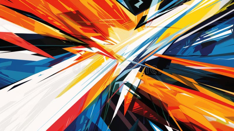 Bold and Sharp Angles Merging Together in a Dynamic Composition ...