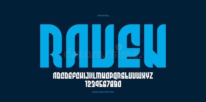 Bold Simple Sans Serif Display Font for Logos Headers or Slogans ...