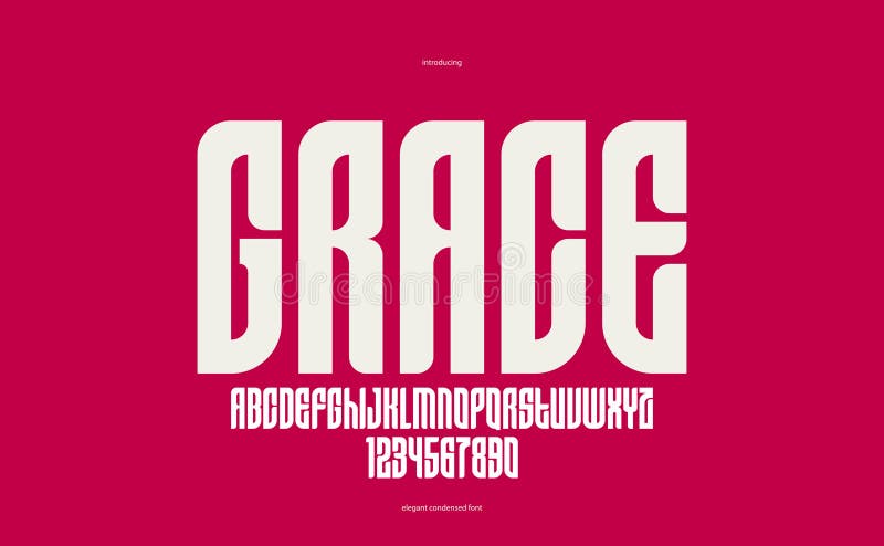 Bold Simple Sans Serif Display Font for Logos Headers or Slogans ...