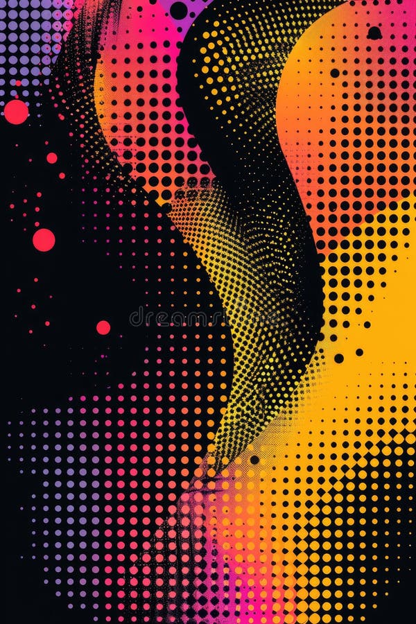 Bold Social Media Template Featuring Vibrant Colors and Dynamic ...