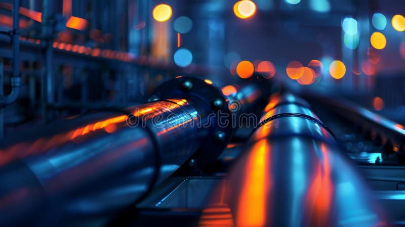 Bold Solid Lines Represent the Main Pipelines while Thinner Dotted ...