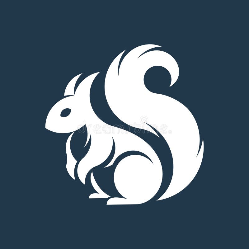 Bold Squirrel Logo Design Ideas Stock Vector - Illustration of unique ...