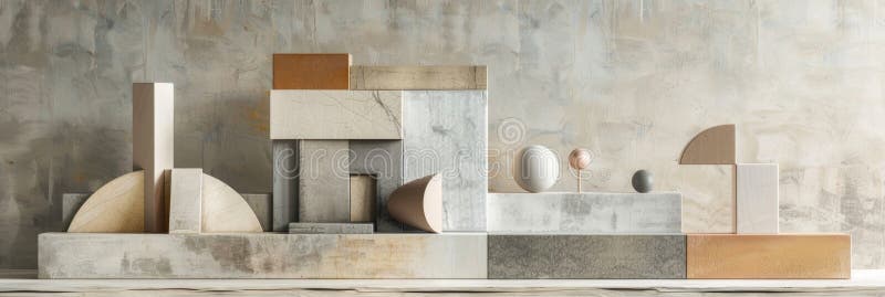 A Bold and Striking Arrangement of Objects Transformed into Geometric ...