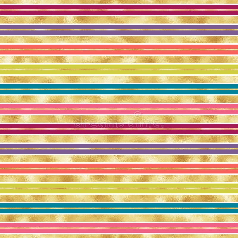 Horizontal Stripes Seamless Pattern Stock Vector - Illustration of ...