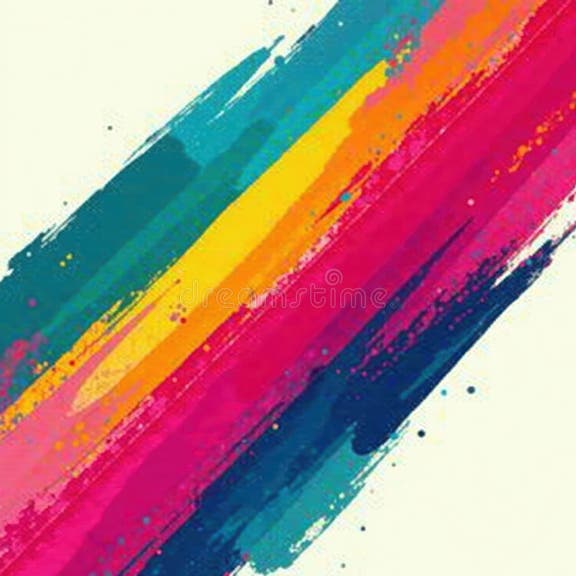 Bold Strokes and Sharp Angles in a Modern Style , Geometric, Strokes ...