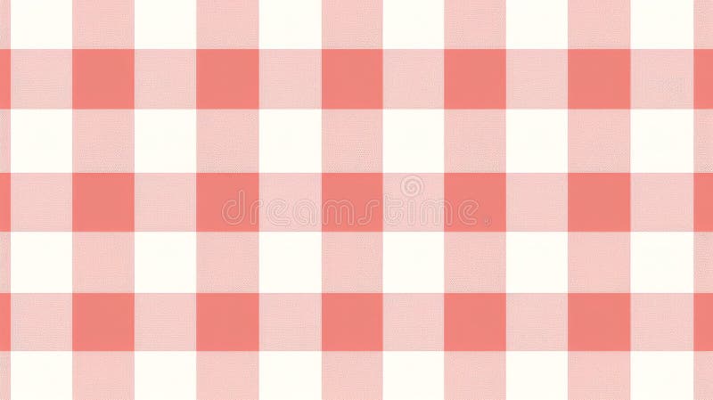 Bold and Subtle Gingham Checkered Wallpaper in Pink and White Stock ...