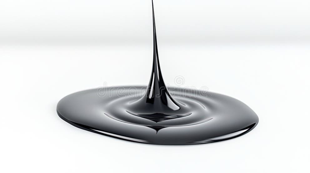 Bold Text Seamlessly Transitions into Liquid Form, Creating a ...